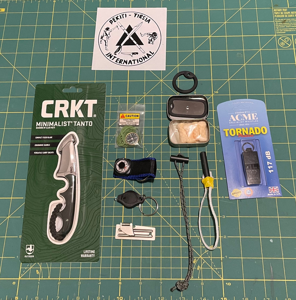 MINIMALIST SURVIVAL KIT & Two PTI Videos – Pekiti Tirsia International
